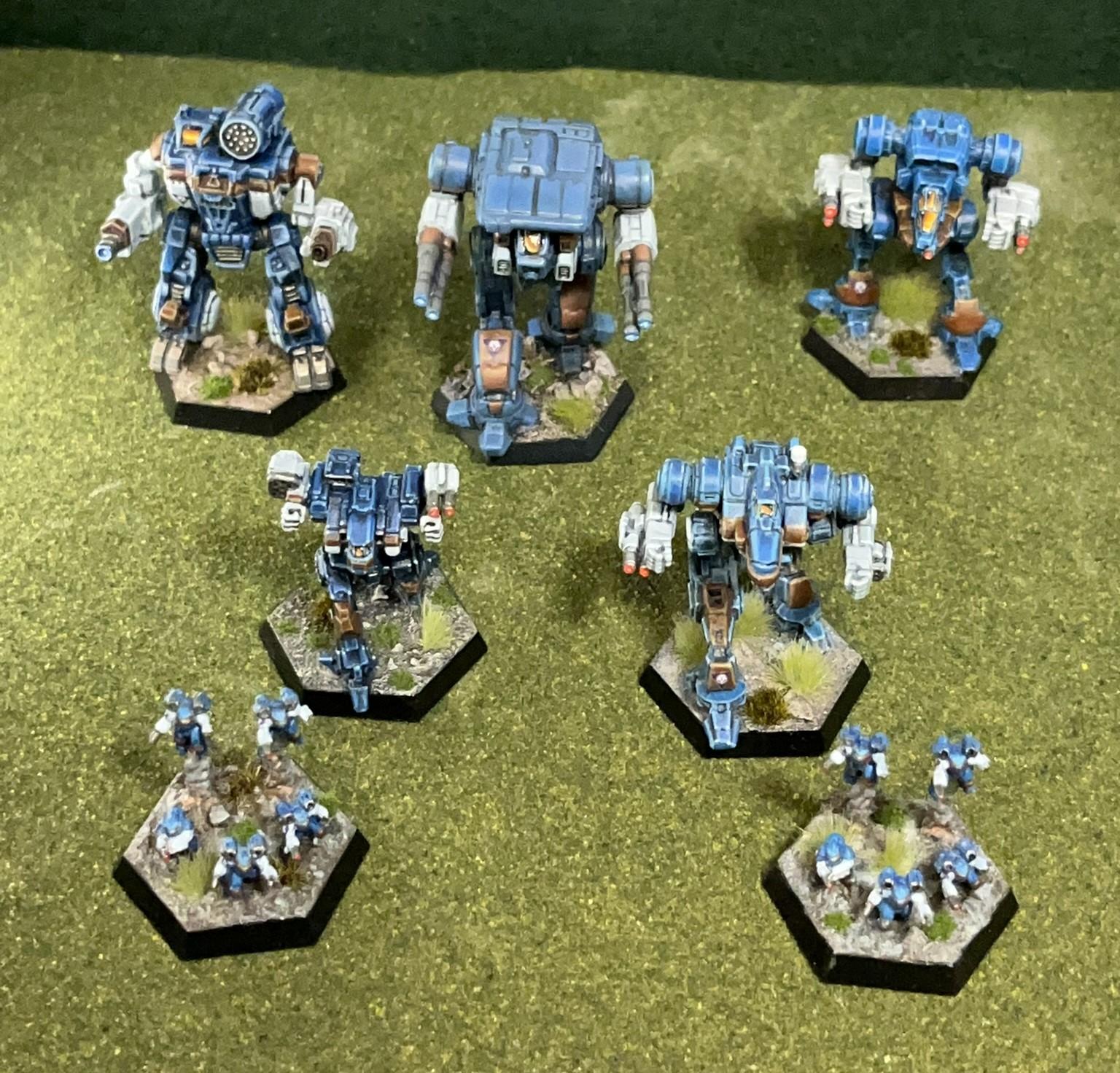 Battletech, Ghost Bear, Gladius-xc, Rasalhague - Ghost Bear Star - Gallery - DakkaDakka